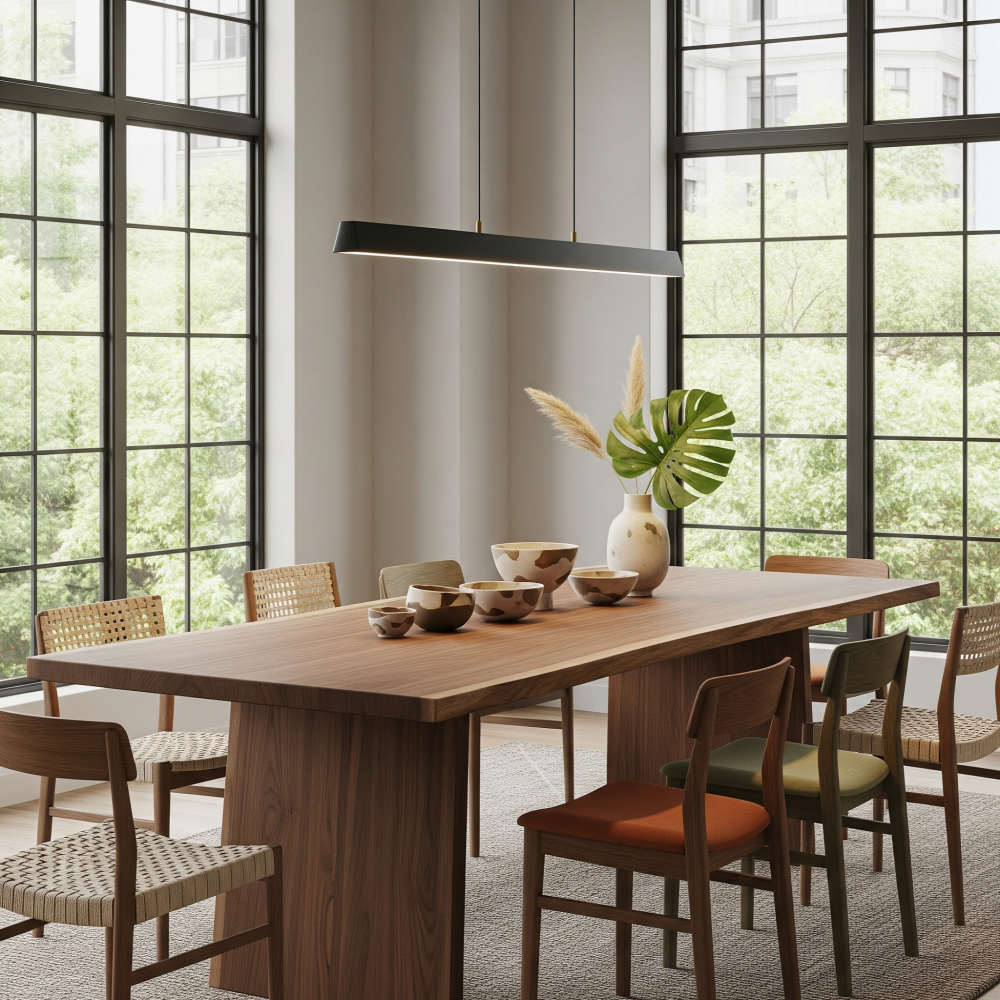 Tendances tables en bois massif 2026 - PIHANA